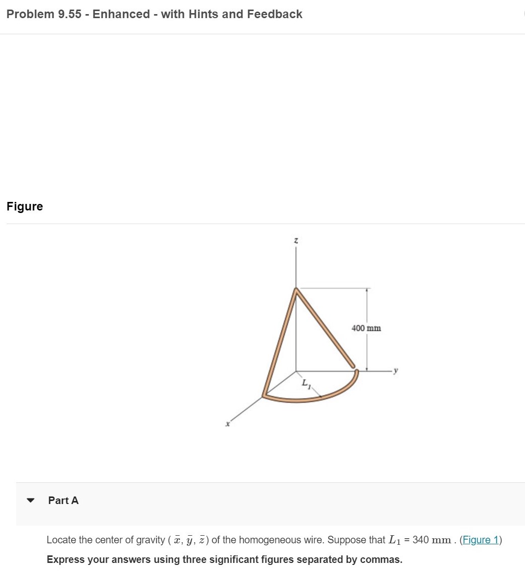 Solved Problem 9.55 - ﻿Enhanced - ﻿with Hints and | Chegg.com
