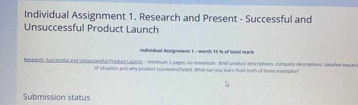 Solved Individual Assignment 1. Research and Present - | Chegg.com