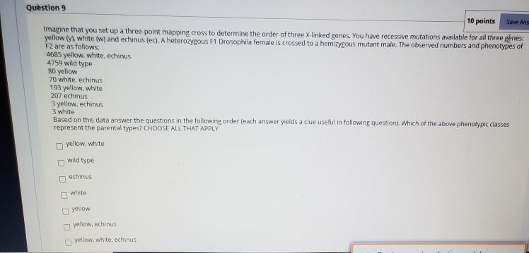 Solved Question 9 10 points Save Ans Imagine that you set up | Chegg.com Solved Question 9 10 points Save Ans Imagine that you set up | Chegg.com