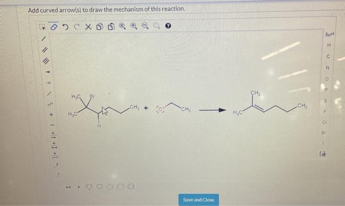 Solved Add curved arrow (s) to draw the mechanism of this | Chegg.com