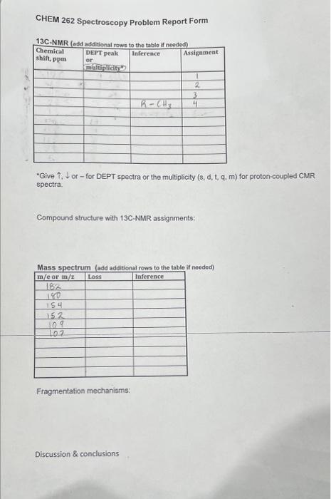 Solved Deduce possible structures for the two compounds as | Chegg.com