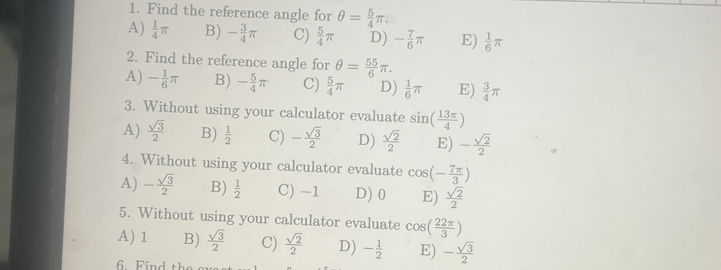 Solved PLEASE ANSWER ALL 5 ﻿QUESTIONS!!! Find the reference | Chegg.com