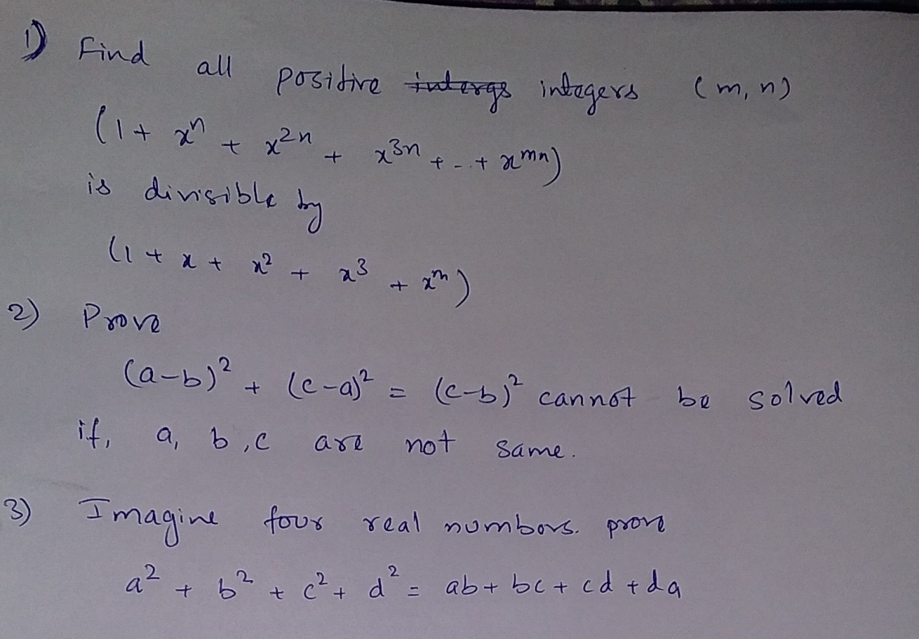 Solved Find all positive integers | Chegg.com