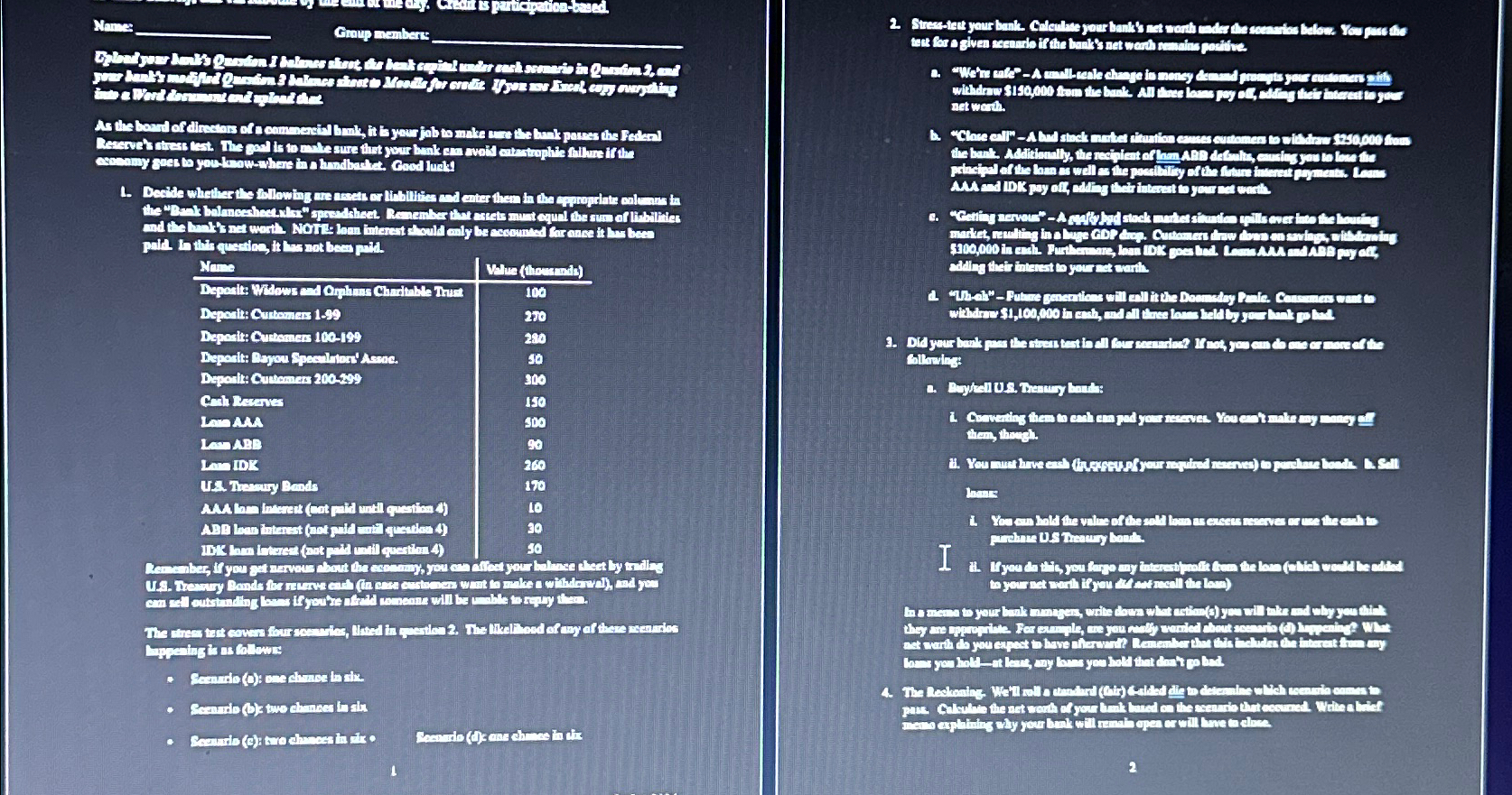 Answer all parts of question for a thumbs up | Chegg.com