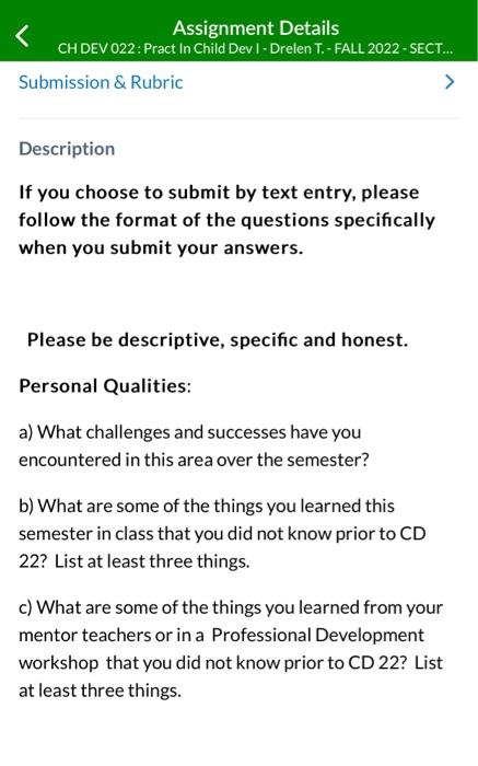 Submission \& Rubric Description If you choose to | Chegg.com