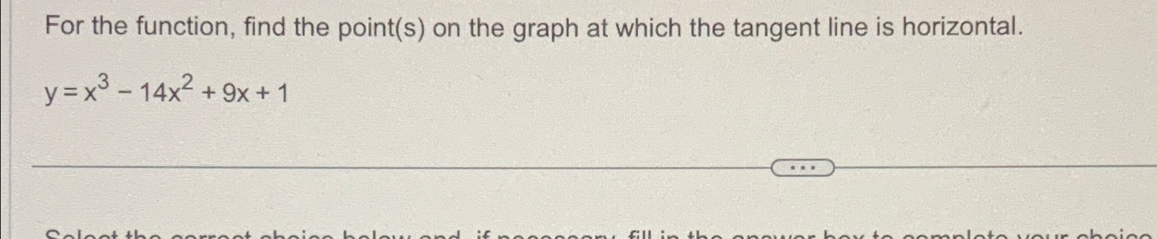 Solved For the function, find the point(s) ﻿on the graph at | Chegg.com