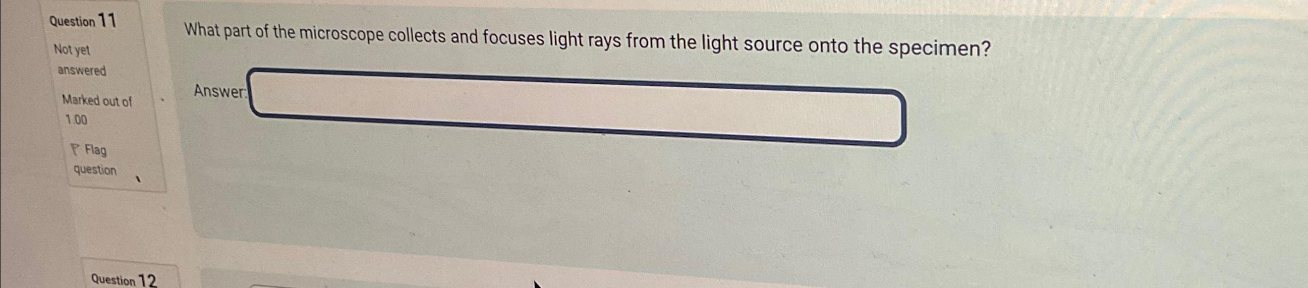 Solved Question 11Not yetansweredMarked out of1.00P | Chegg.com Solved Question 11Not yetansweredMarked out of1.00P | Chegg.com