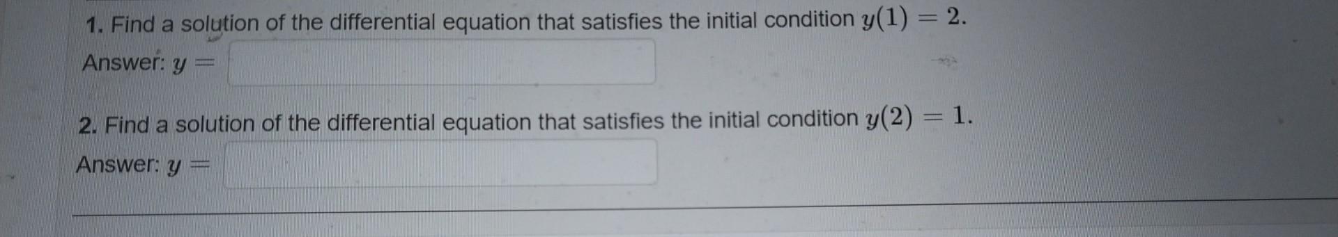 Solved (5 points) Determine whether each first-order | Chegg.com