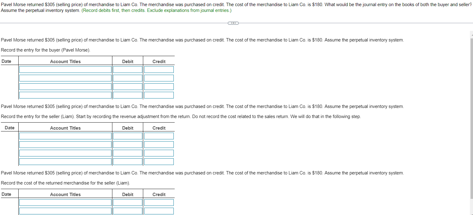 Solved Answer the following accounting question: | Chegg.com