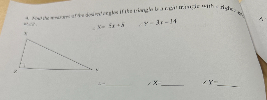 Solved Find the measures of the desired angles if the | Chegg.com