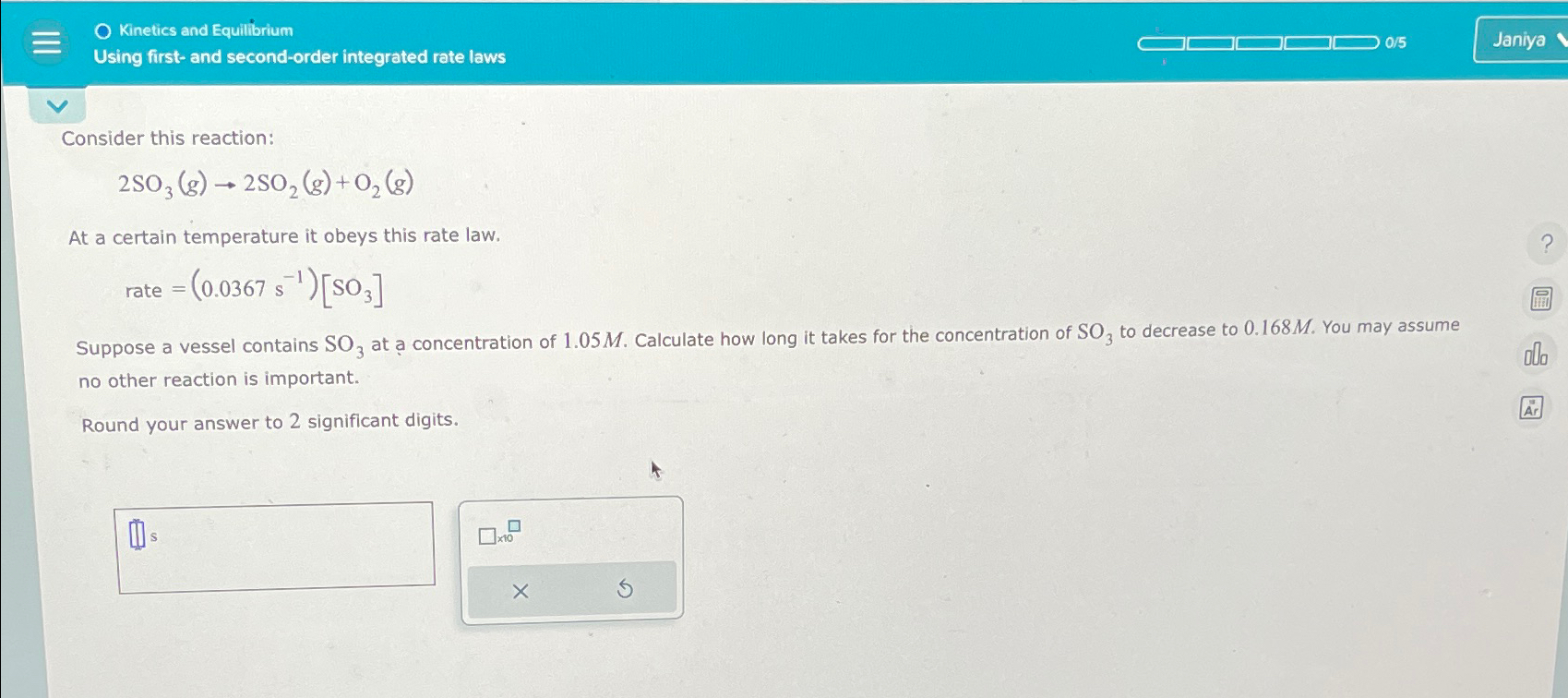 Kinetics And Equilibriumusing First ﻿and