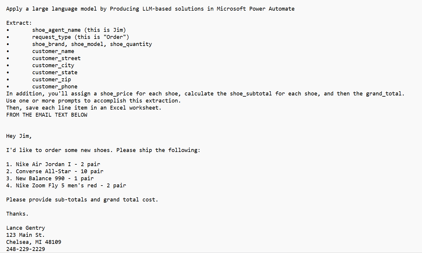 Solved Apply a large language model by Producing LLM-based | Chegg.com