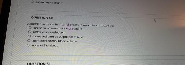 Solved The structure of capillaries: are no different than | Chegg.com