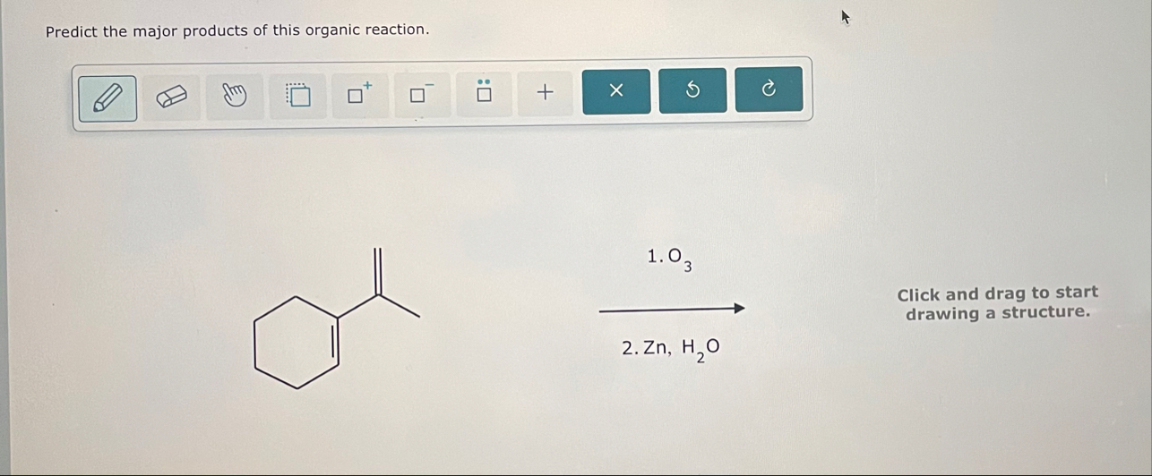 Solved Predict the major products of this organic | Chegg.com