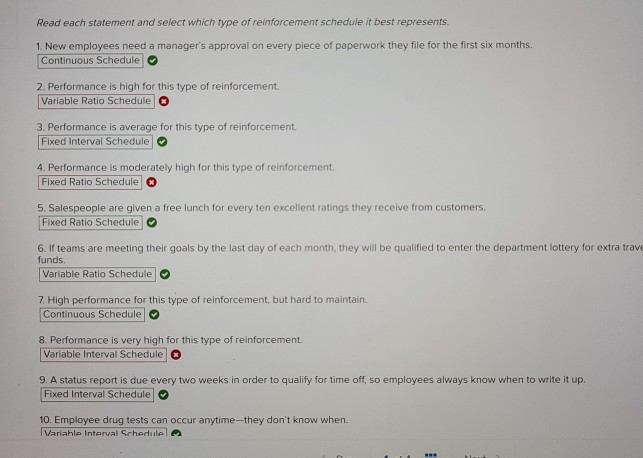 Solved Read each statement and select which type of | Chegg.com