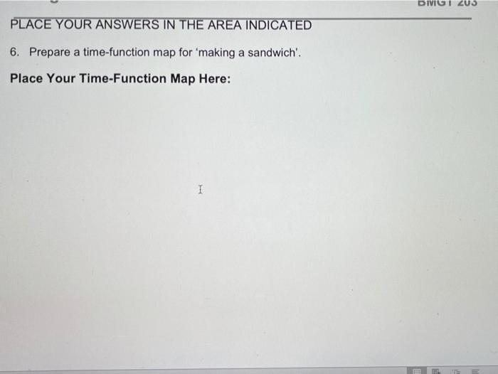 Solved DIGI ZUS PLACE YOUR ANSWERS IN THE AREA INDICATED 6. | Chegg.com