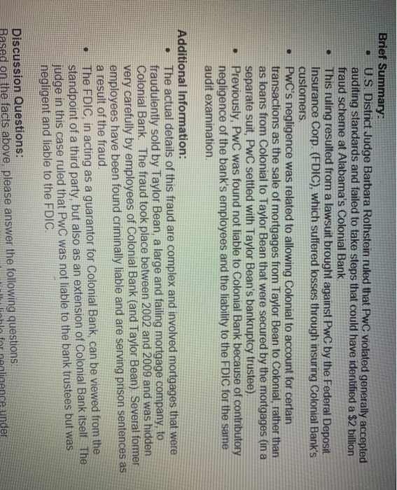 Brief Summary: U.S. District Judge Barbara Rothstein | Chegg.com