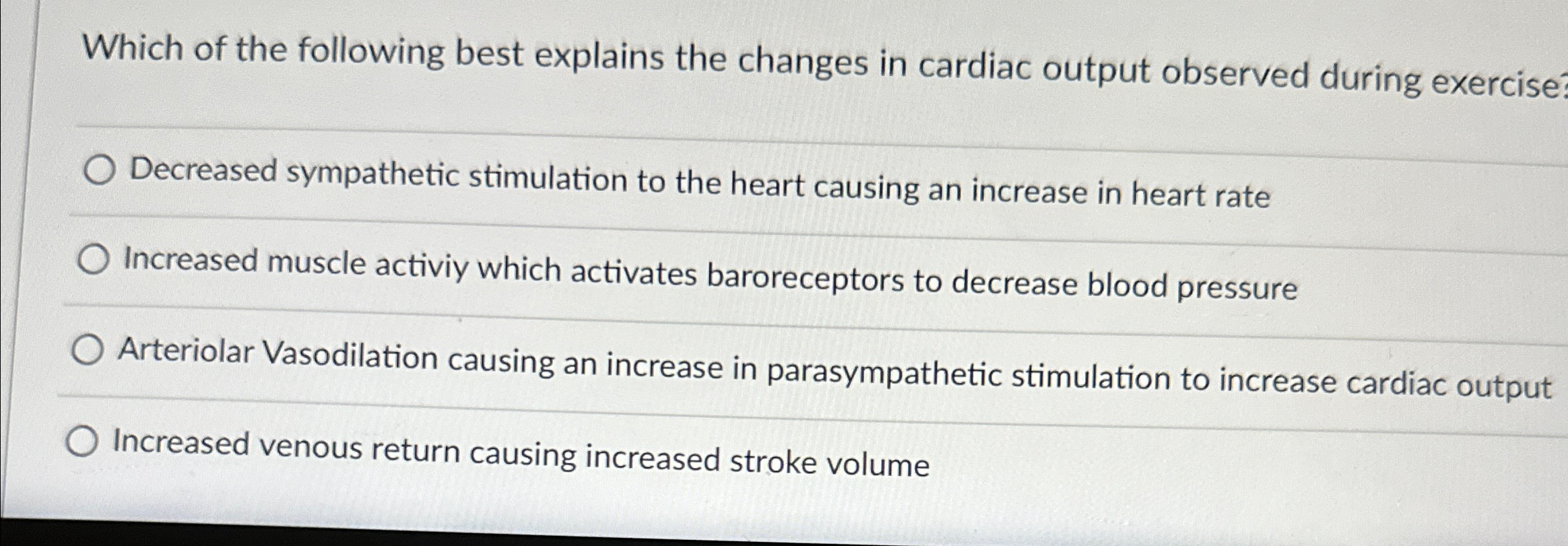 Solved Which of the following best explains the changes in | Chegg.com