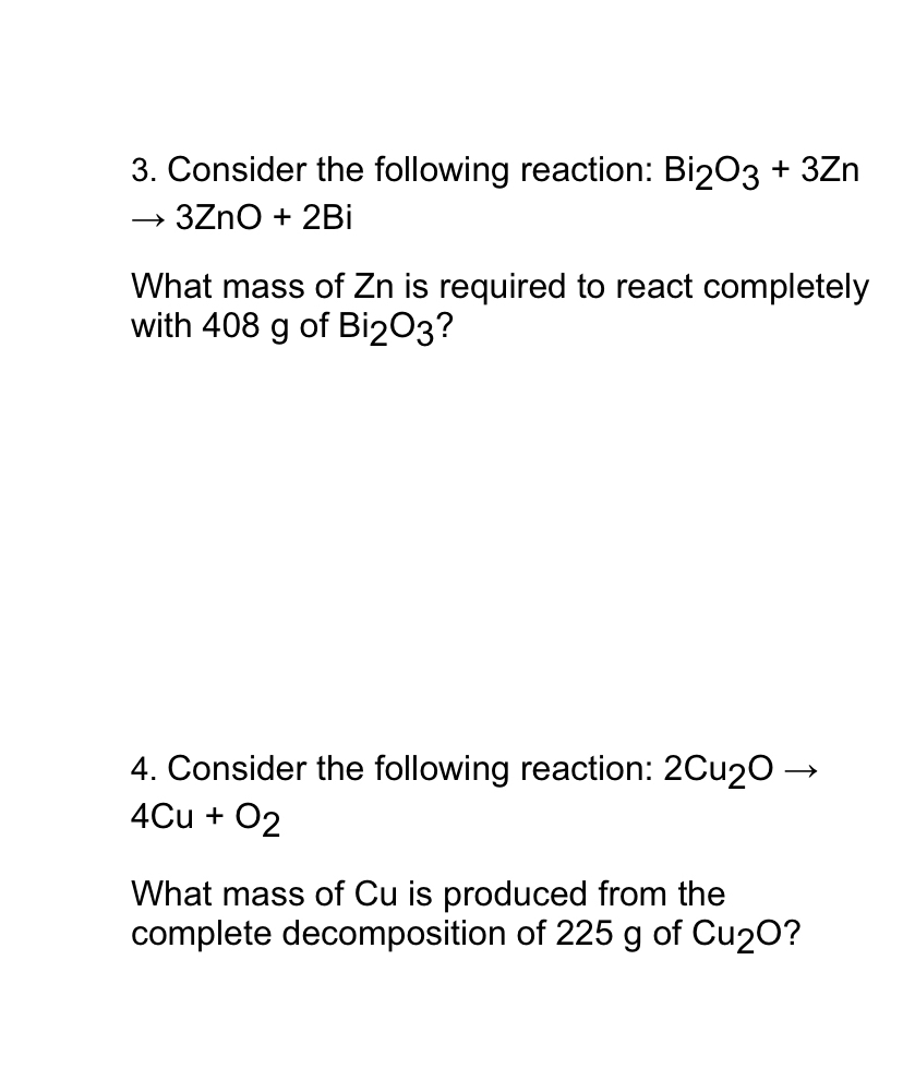Solved Consider the following reaction: | Chegg.com