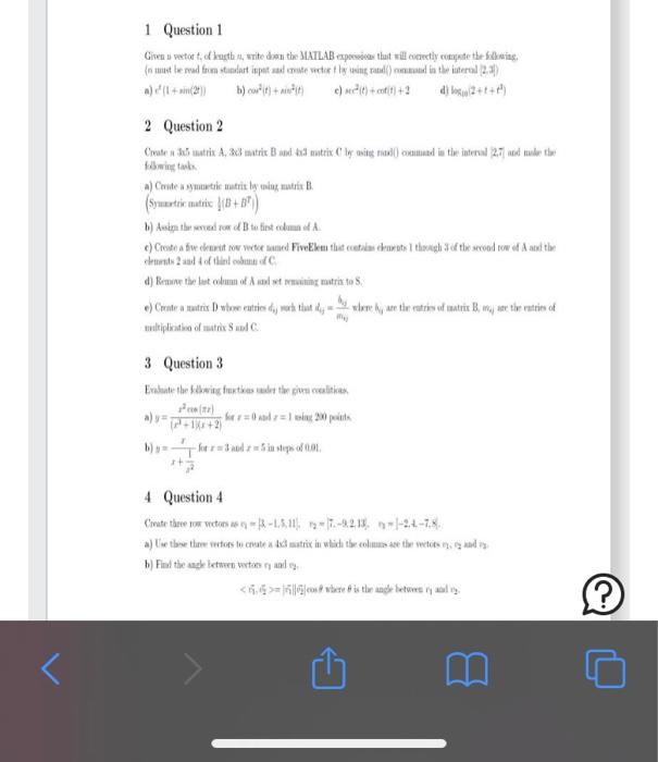 Solved Lo MATL AB to rodeate tle followier ryarewines. a) | Chegg.com