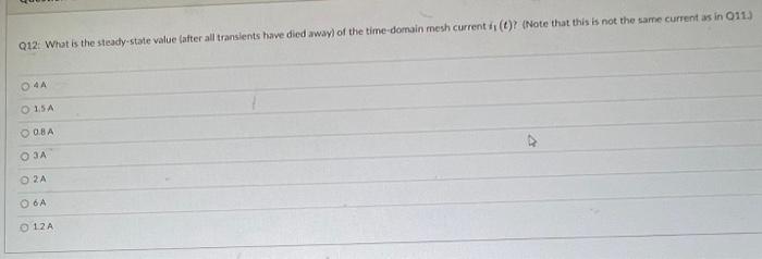 Solved For Q11,12: Consider the Laplace-domain circuit show | Chegg.com
