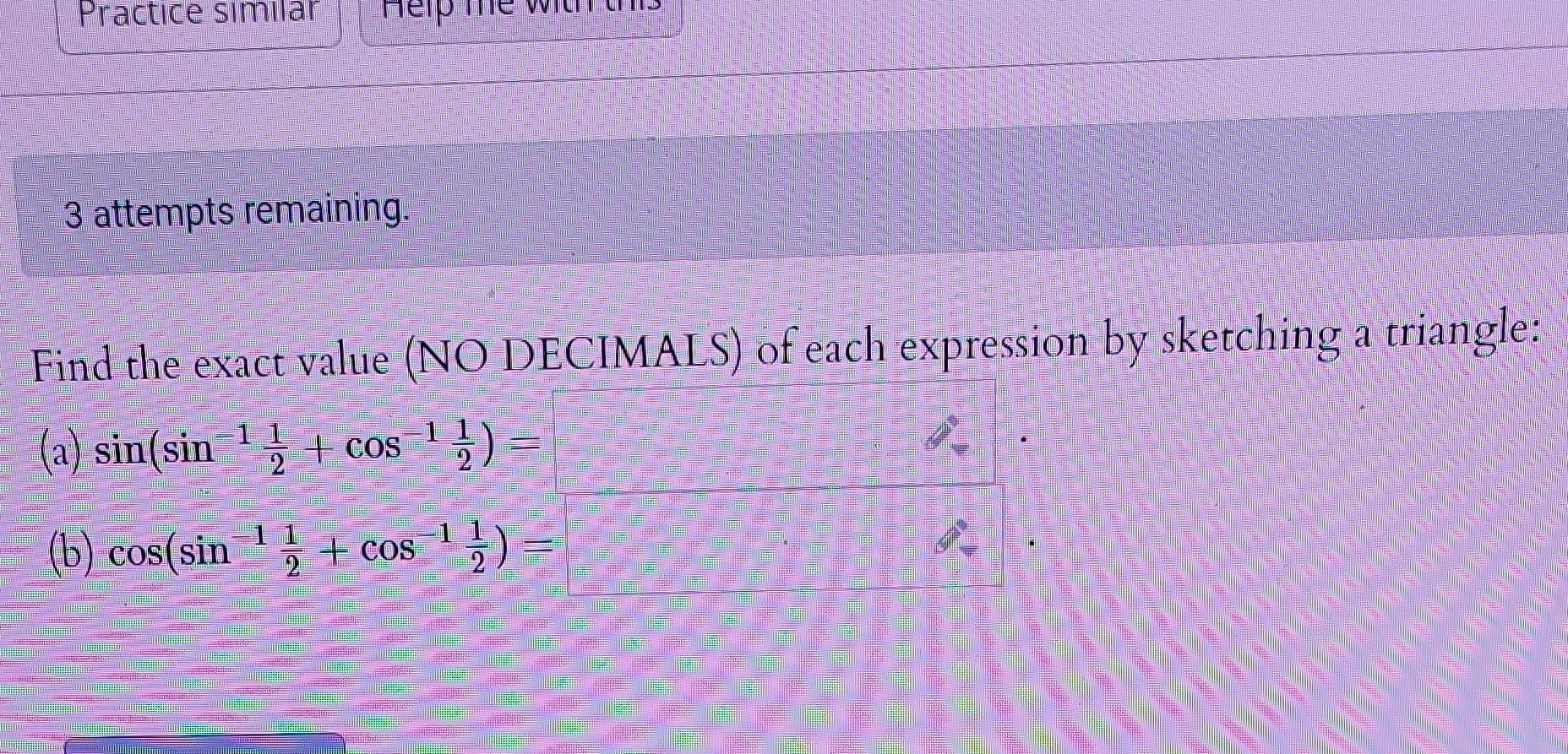Solved 1 attempt remaining. Use an addition or subtraction | Chegg.com