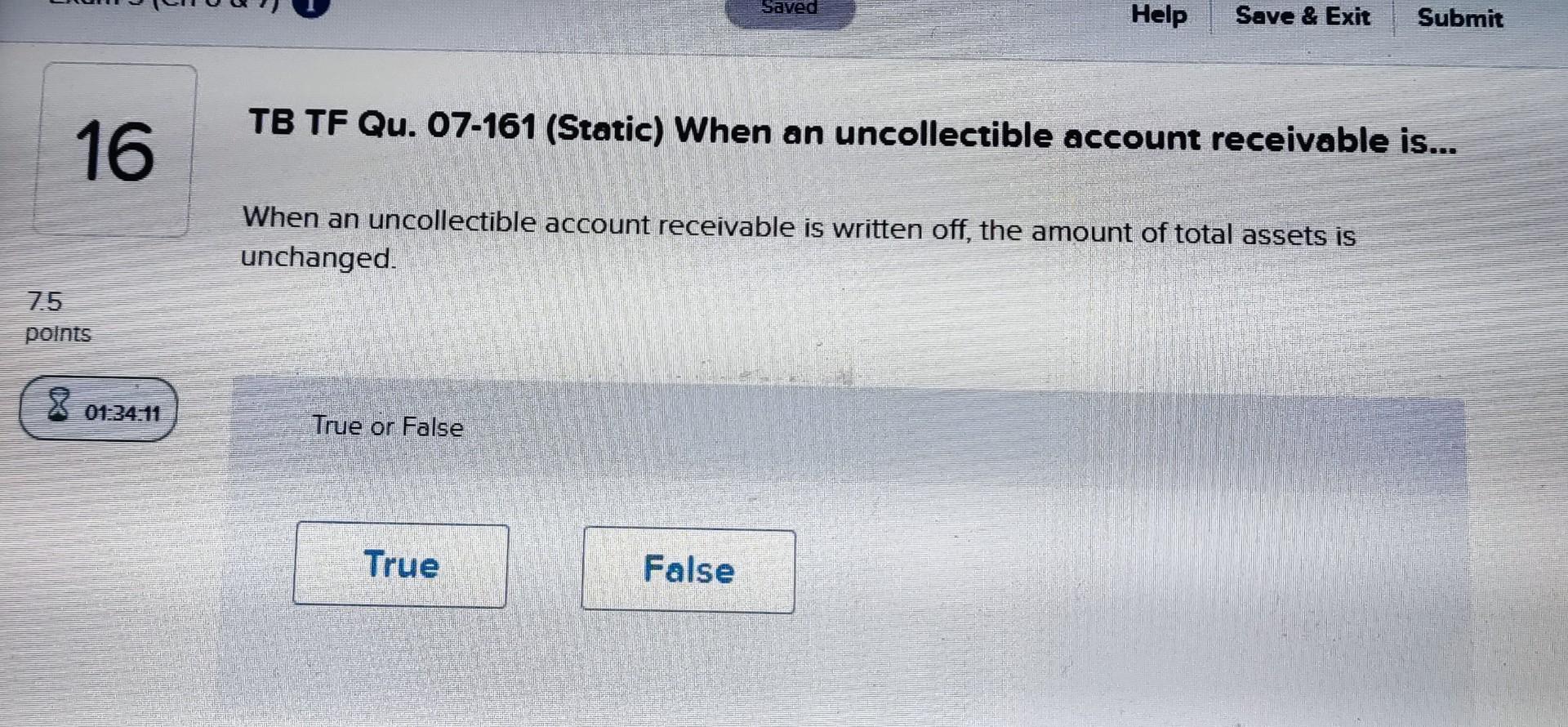 Solved TB TF Qu. 07-172 (Static) The year-end adjusting | Chegg.com