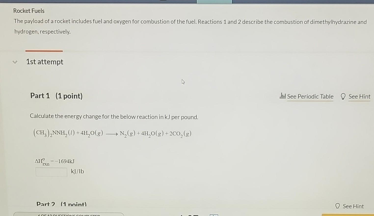 Solved The payload of a rocket includes fuel and oxygen for | Chegg.com