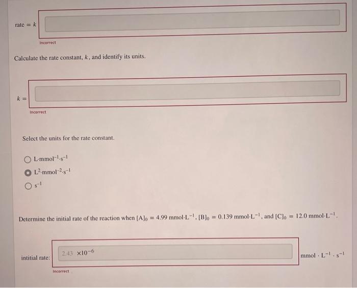 Solved For the reaction 2 A( g)+2 B( g)+C(g) 3G(g)+4 F( g) | Chegg.com