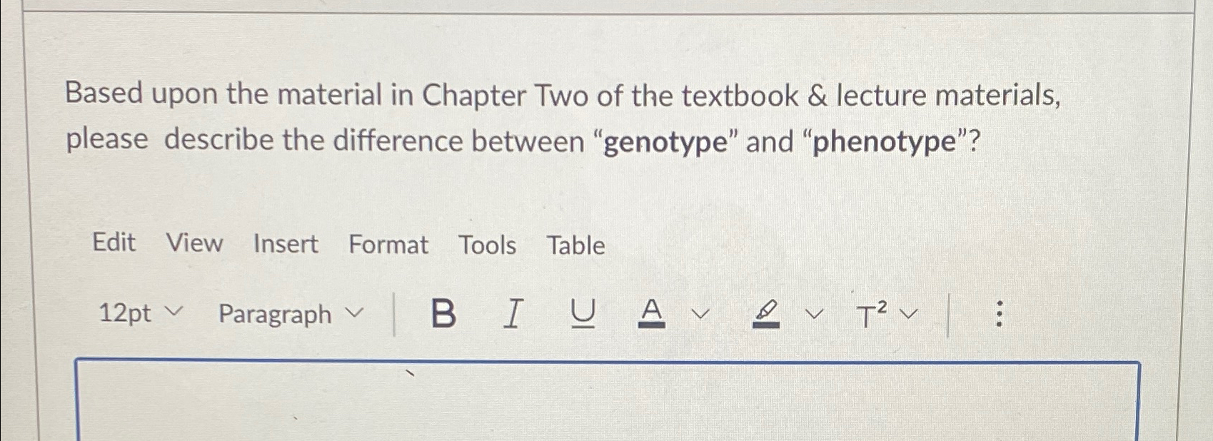 Solved Based upon the material in Chapter Two of the | Chegg.com