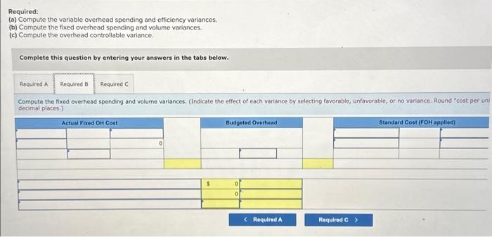 Solved Required: 1. Compute the direct materials variance, | Chegg.com