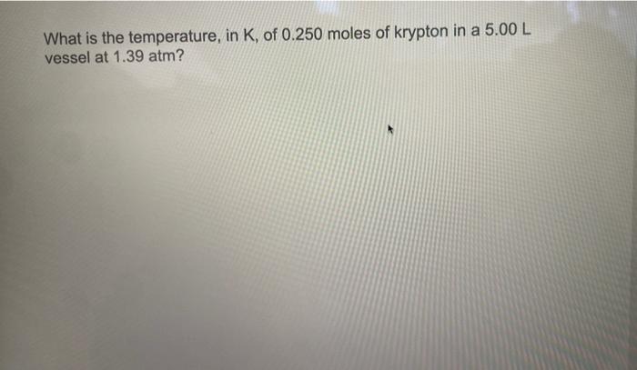Solved A sample of 4.00 mol of gas in a 7.00 L container is | Chegg.com