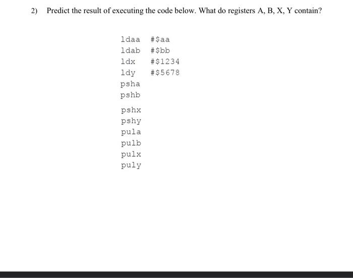 Solved Microprocessors and Embedded Systems please show all | Chegg.com