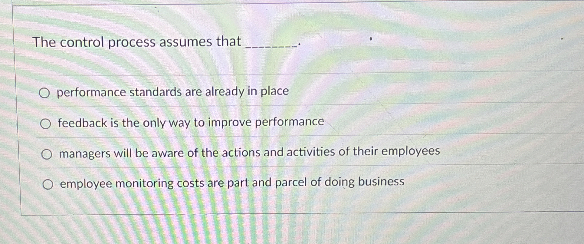 Solved The control process assumes that q,performance | Chegg.com