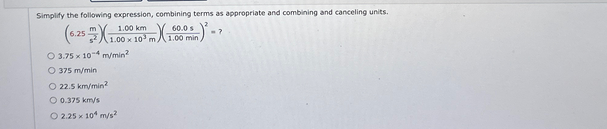 Solved Simplify the following expression, combining terms as | Chegg.com
