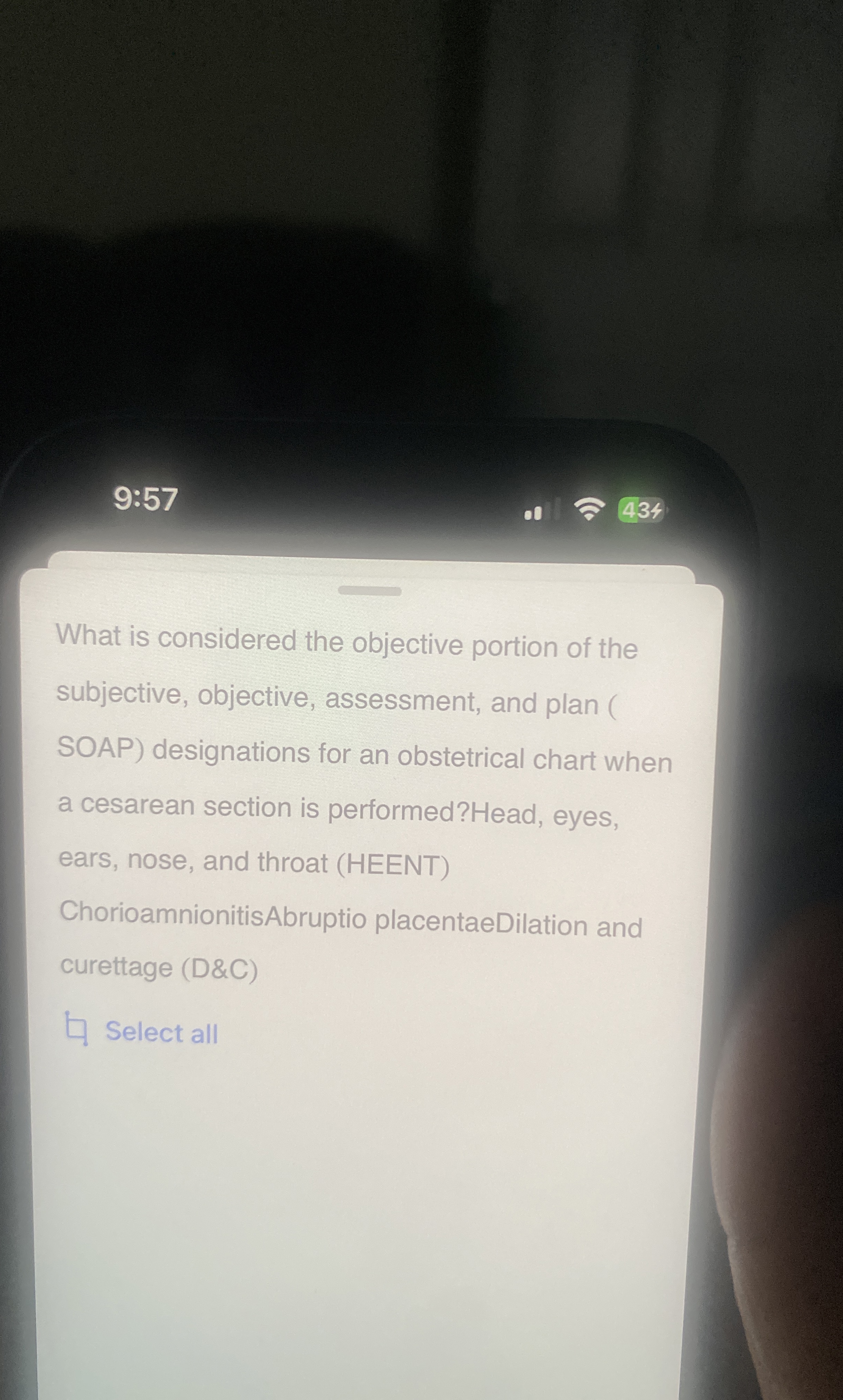 Solved What is considered the objective portion of | Chegg.com