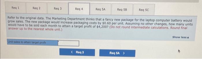 Solved Problem 5-22 (Algo) CVP Applications; Contribution | Chegg.com