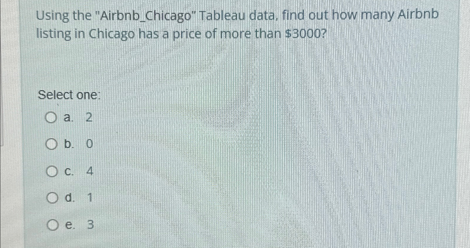 Solved Using the "Airbnb_Chicago" Tableau data, find out how | Chegg.com