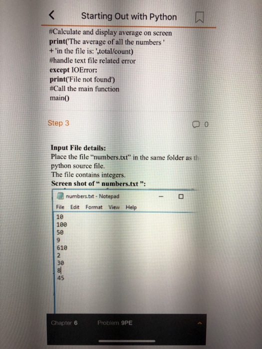 Solved (Python) What is the syntax for this textbook | Chegg.com