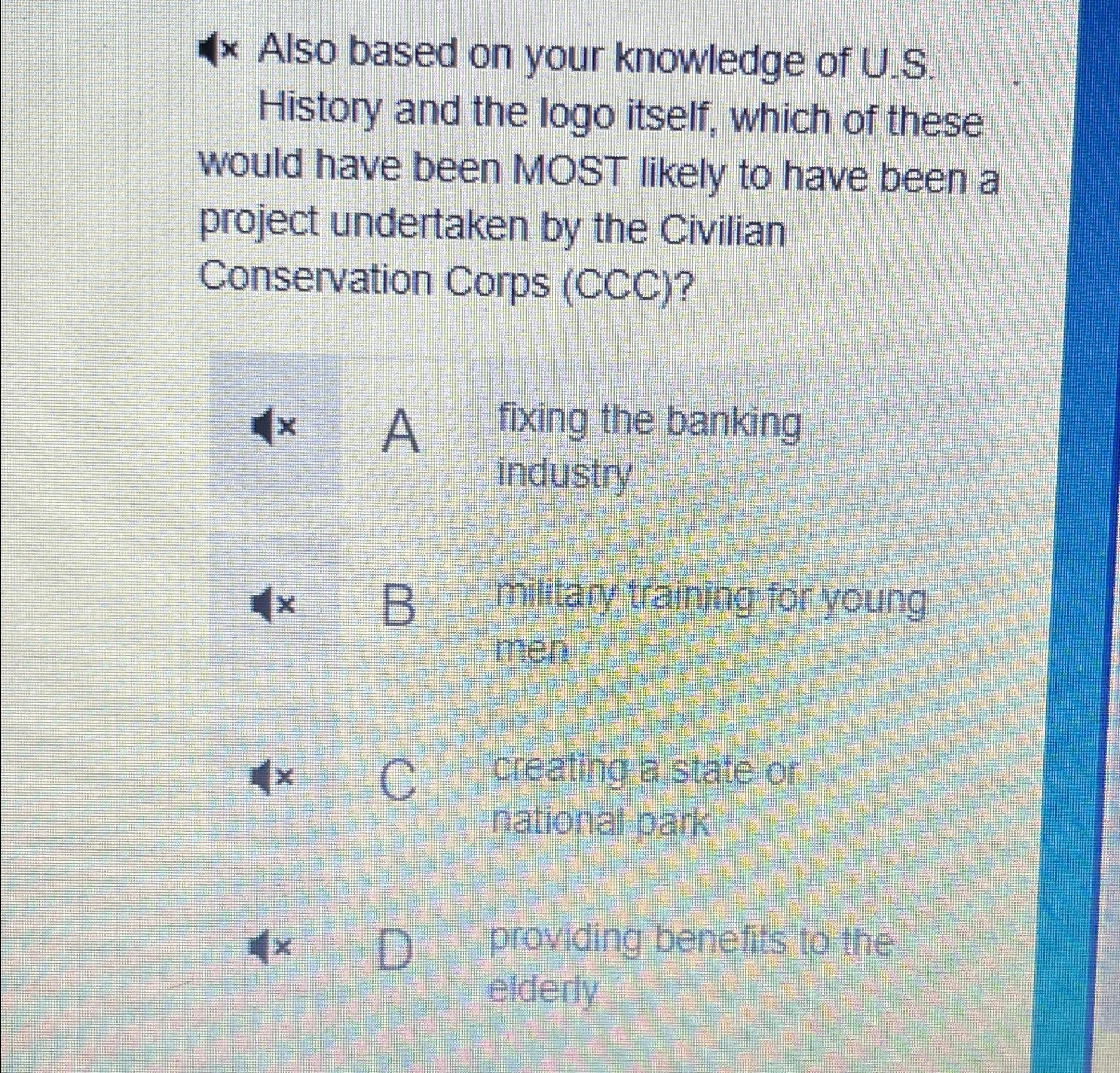 Solved 4x Also based on your knowledge of U.S. ﻿History and | Chegg.com