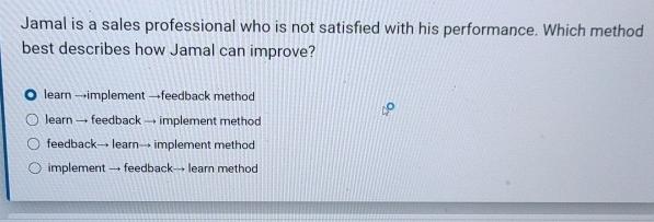 Solved Jamal is a sales professional who is not satisfied | Chegg.com