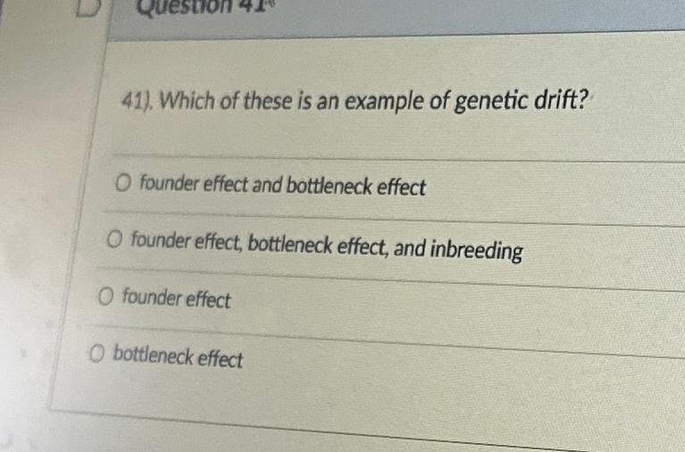 Solved . ﻿Which of these is an example of genetic | Chegg.com