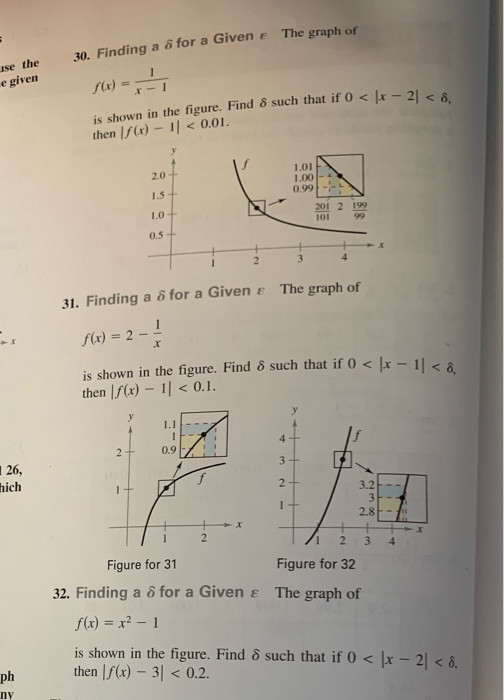 Solved The graph of 30. Finding a d for a Given e ise the e | Chegg.com Solved The graph of 30. Finding a d for a Given e ise the e | Chegg.com