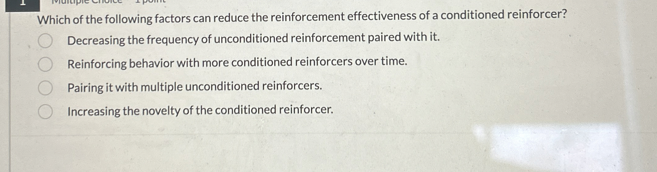 Solved Which of the following factors can reduce the | Chegg.com
