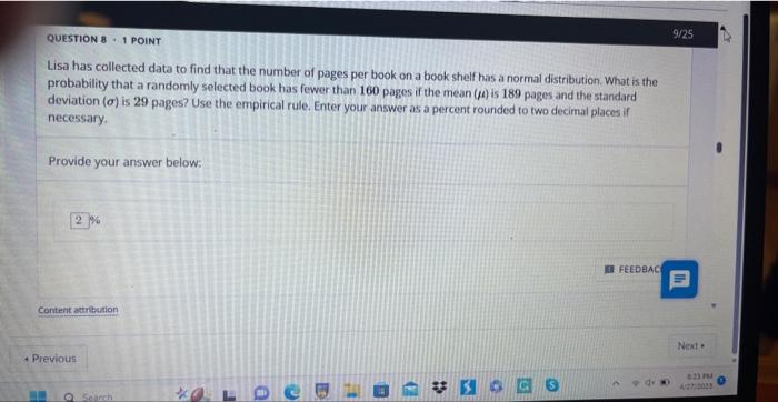 Solved Lisa has collected data to find that the number of | Chegg.com