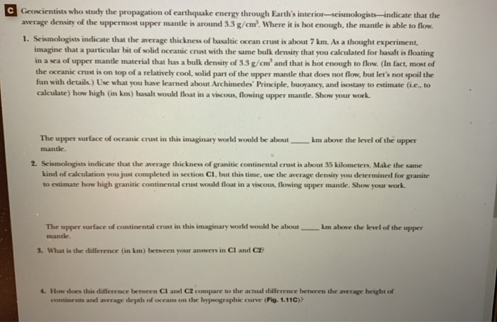 Solved Geoscientists who study the propagation of earthquake | Chegg.com