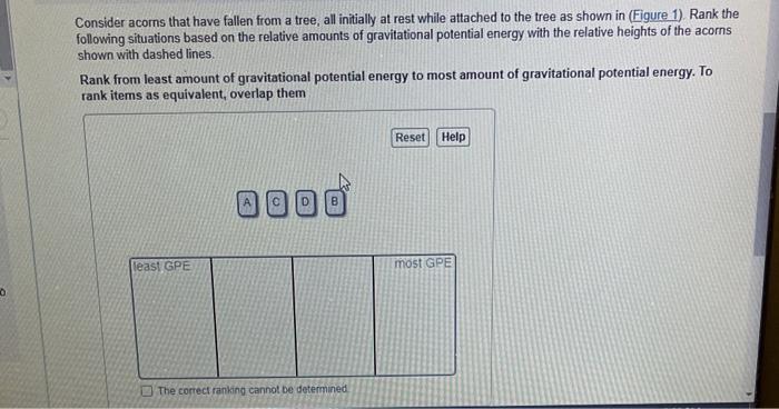 Solved Consider acoms that have fallen from a tree, all | Chegg.com