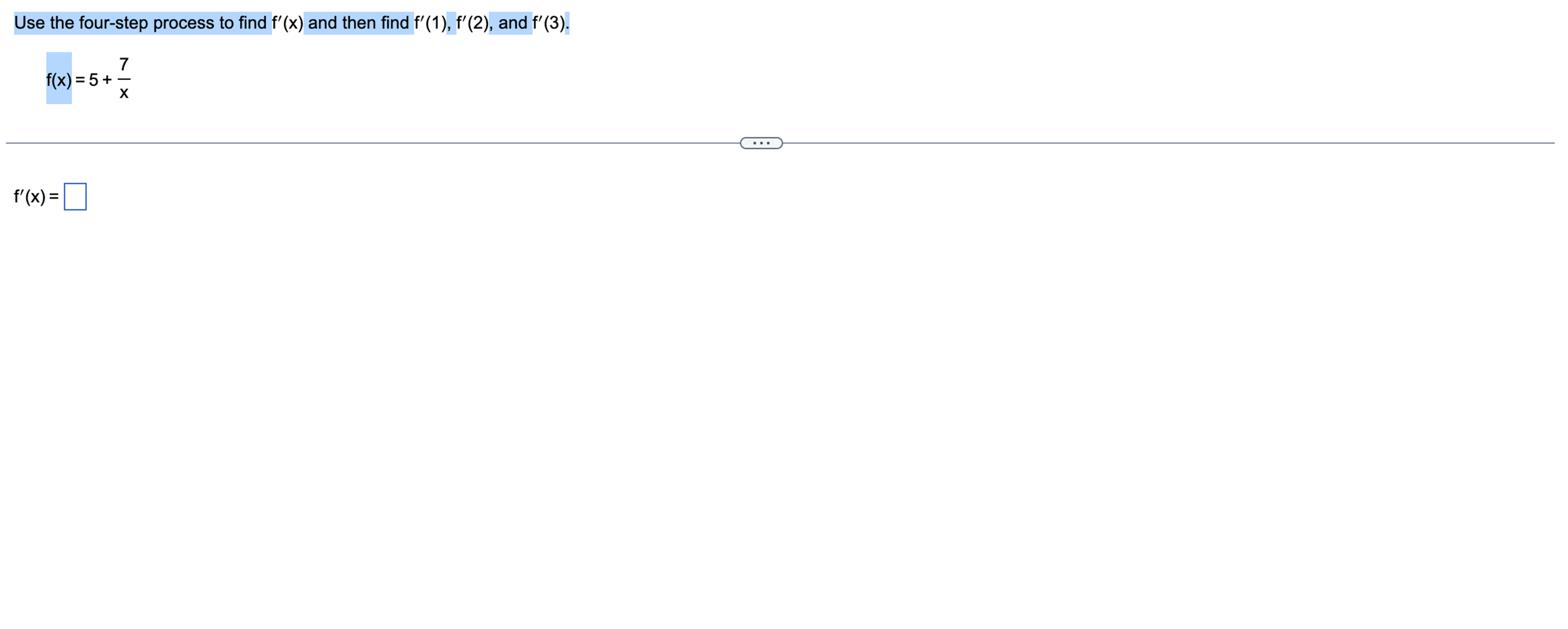 Solved Use the ﻿four-step process to find f prime left | Chegg.com