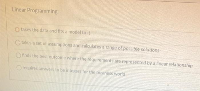 Solved One variable Data Tables can have the range of values | Chegg.com