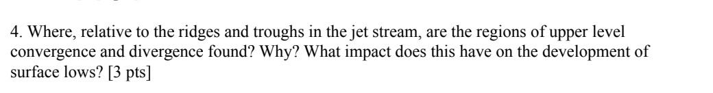 Solved 4. Where, relative to the ridges and troughs in the | Chegg.com